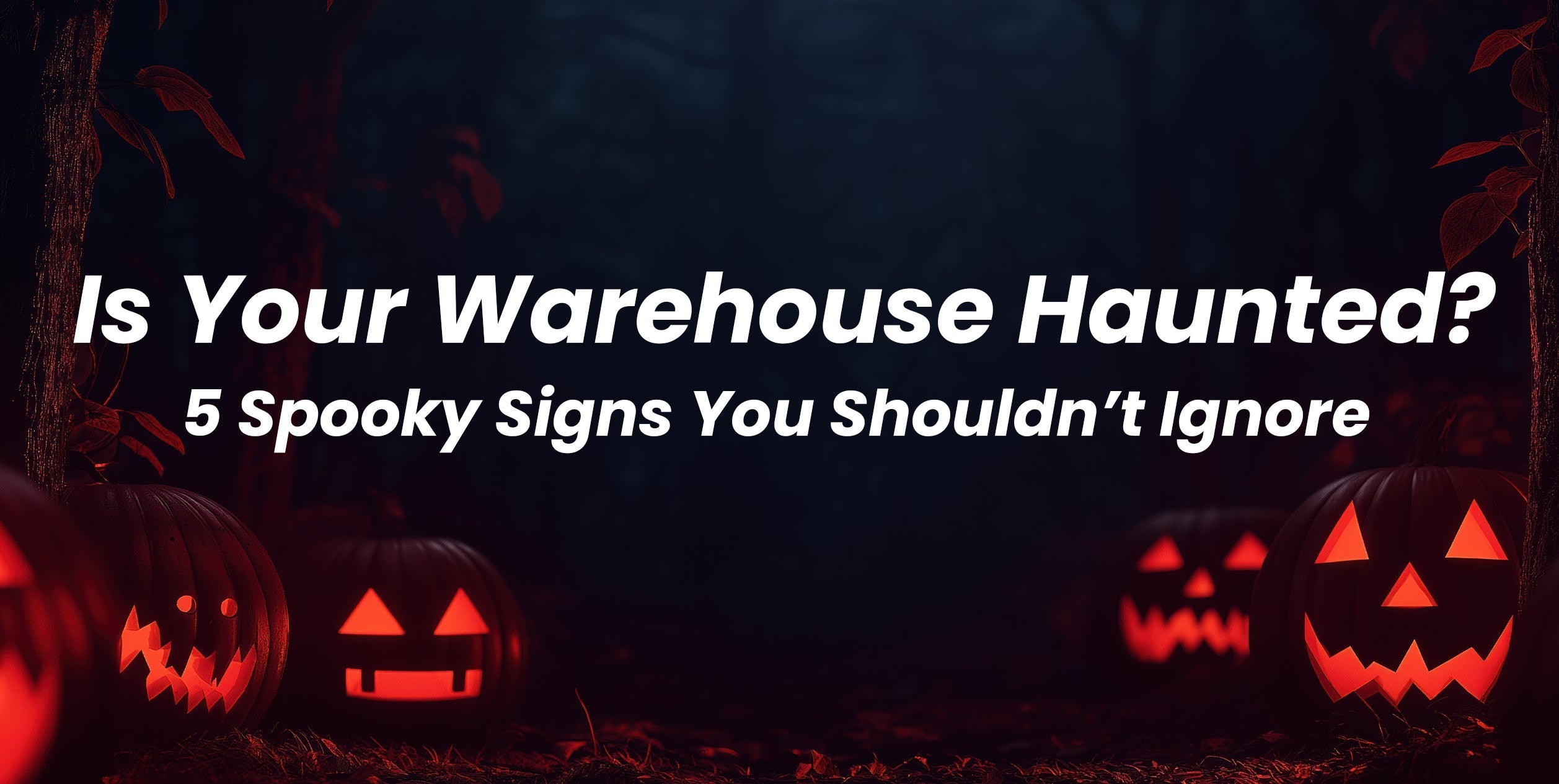 Is Your Warehouse Haunted? 5 Spooky Signs to Watch For