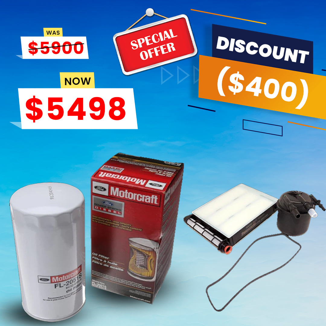 Motorcraft - Oil Filter (FL2051S) & Motorcraft Fuel Filter, FD-4641