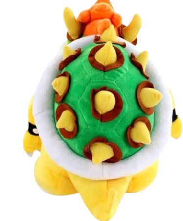 All Star Collection 1423 Bowser Stuffed Plush, Multi-Colored