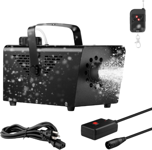 Artificial Snow Making Machine – Wireless Remote-Controlled Snowfall f