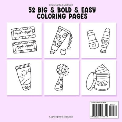 cosmetics coloring pages