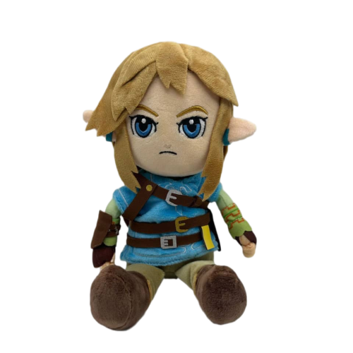 The Legend of Zelda Breath of The Wild Link Stuffed Plush, Multi-Color
