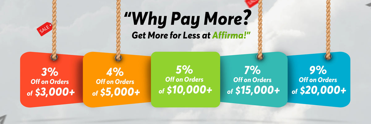 USA Wholesale Suppliers | Affirma Distributors